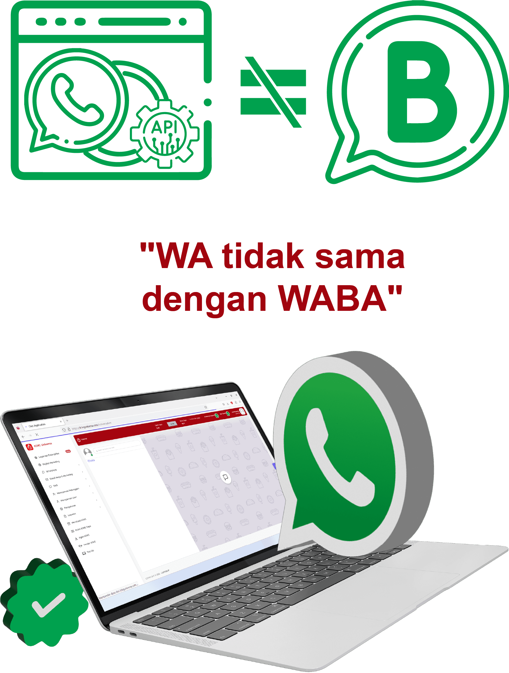 Whatsapp Business Official - K1NG Corporation